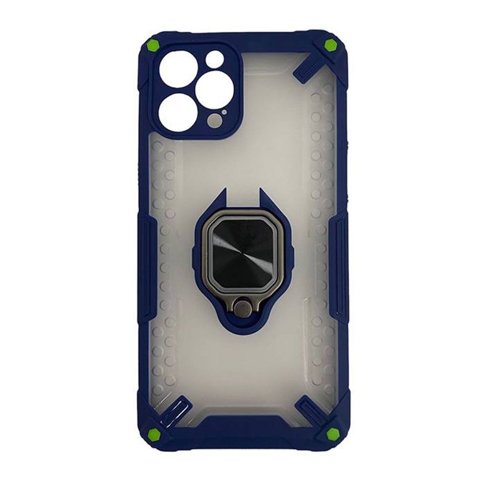 Apple iPhone 12 Pro Max Hybrid combo maskica sa prstenom-Plava - fonTELe