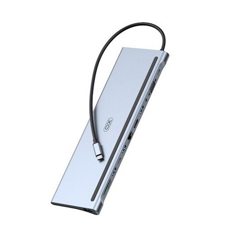 XO HUB010 12 in 1 Multifunctional Docking Station - fonTELe