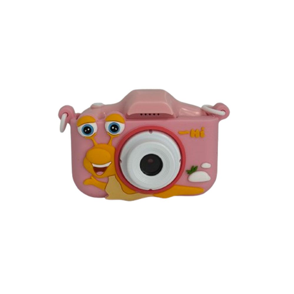 Y33 dječija kamera dual lens Puž Roza - fonTELe